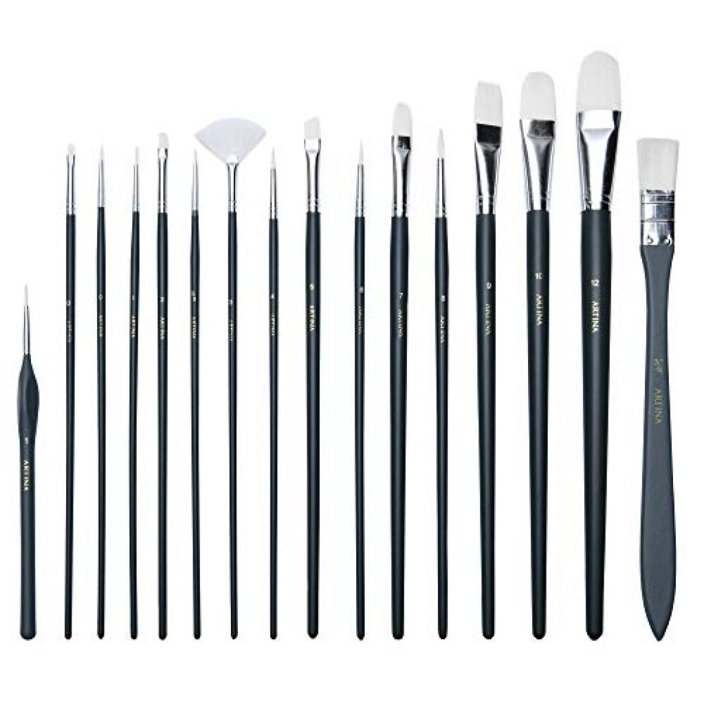 Pinselset 17tlg. Amsterdam – inkl. Tasche – Artina Shop