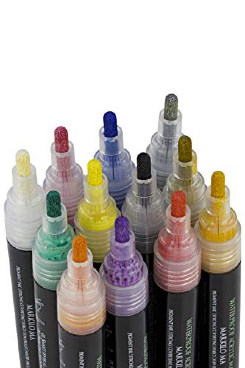 Acrylstifte Markilo MA – in div. Set-Größen 12er, 18er & 24er Set ...